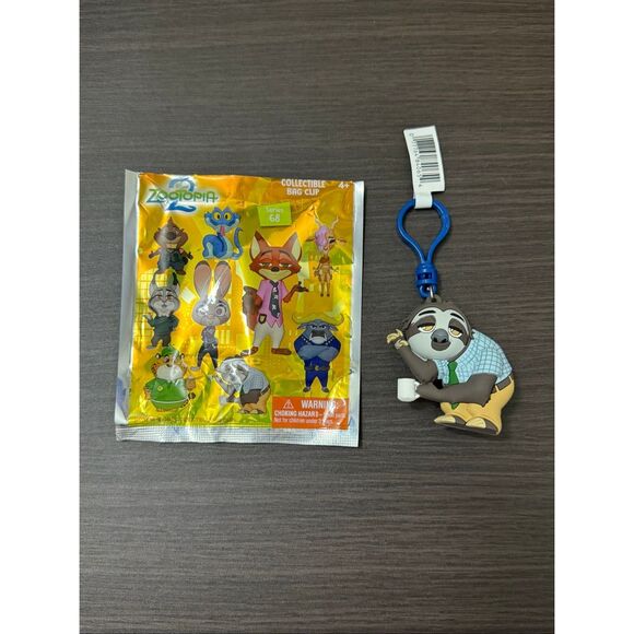 Disney | Accessories | Disney Zootopia 2 Figural Bag Clip Keychain ...